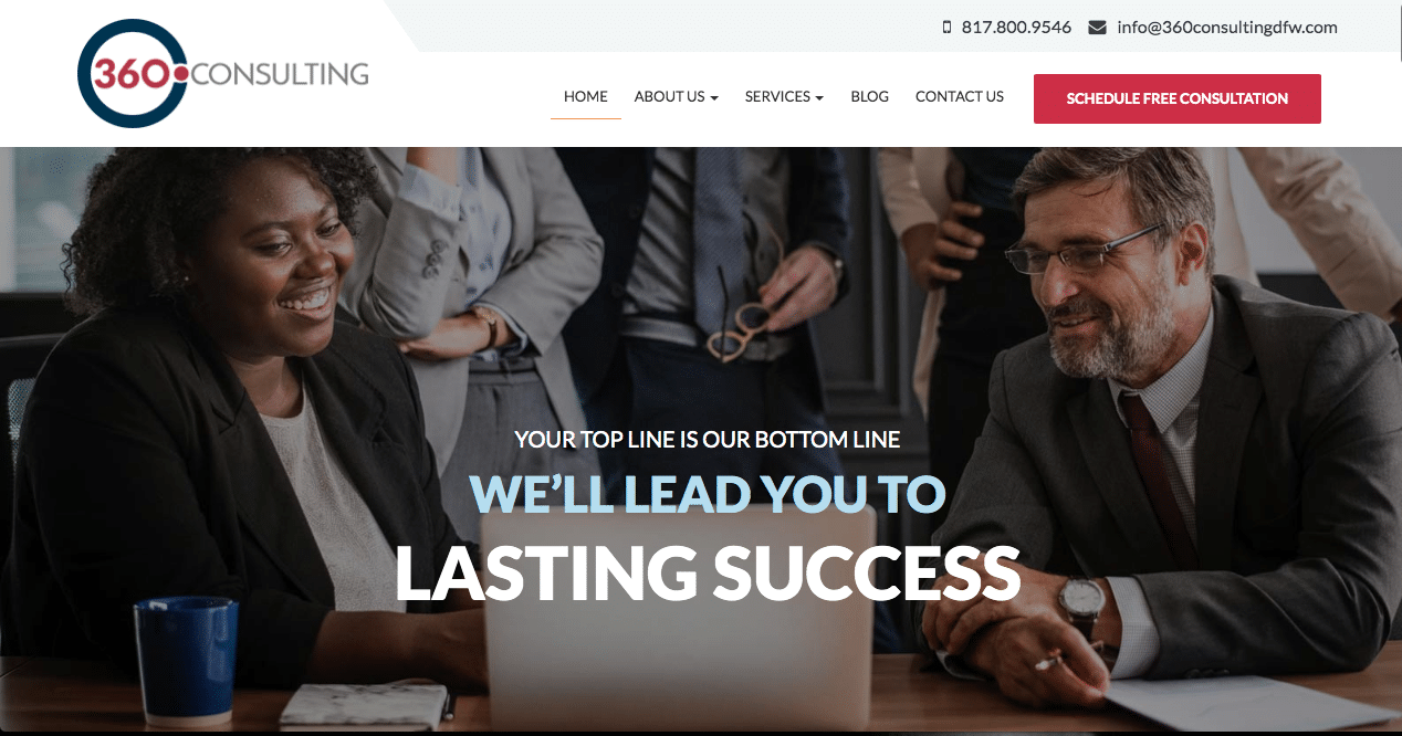 How 360 Consulting DFW is a Leading B2B Consulting Firm due to a Brand Update | C1M